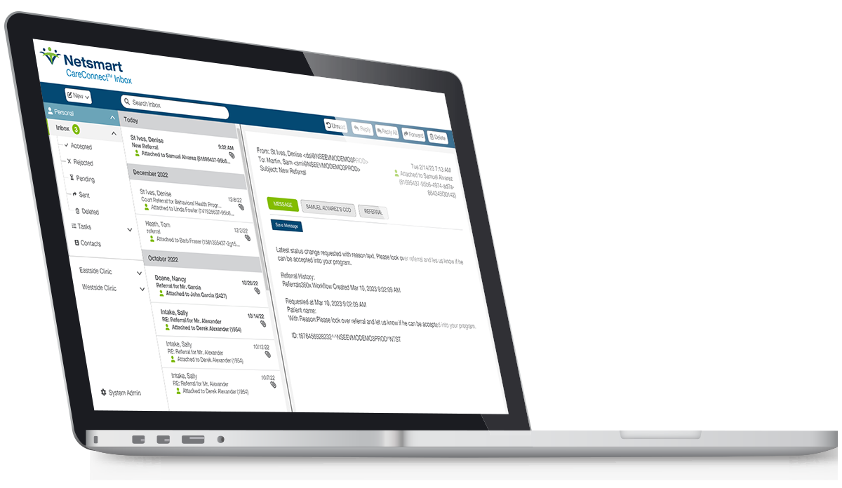 Secure Direct Messaging Software for Healthcare | Netsmart